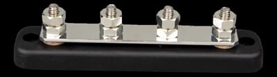 Olsen Batterier - Busbar 150A 4P + cover